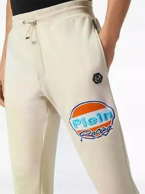 Philipp Plein Cars Racing Track Trousers