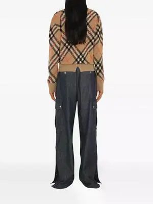 Burberry Vintage Check Intarsia-knit Jumper