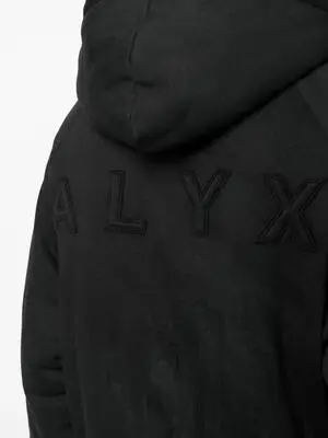 1017 Alyx 9sm Logo-embroidered Hooded Bomber Jacket