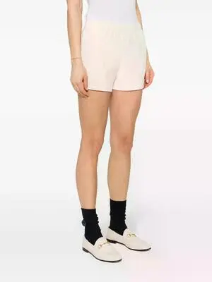 Sporty & Rich Velour Mini Shorts
