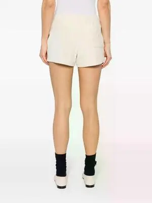 Sporty & Rich Velour Mini Shorts