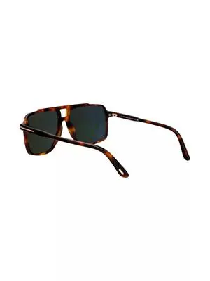 TOM FORD Geometric-frame Sunglasses