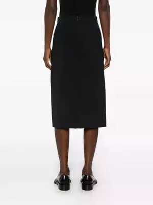 Plan C Embellished Midi Skirt