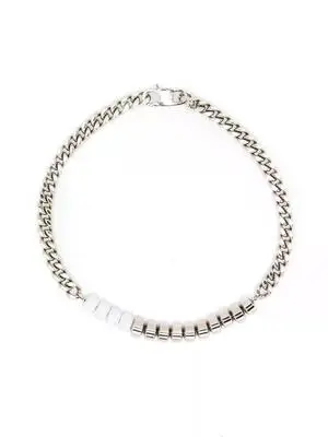 1017 Alyx 9sm Beaded Curb Chain Necklace - Silver