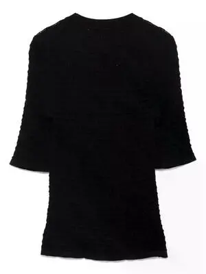 Dkny Ruched Crew Neck T-shirt