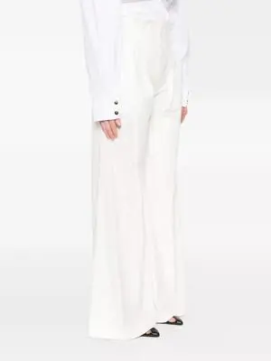 A.W.A.K.E. Mode Wide-leg Pleated Trousers
