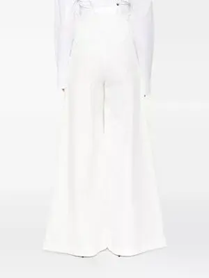 A.W.A.K.E. Mode Wide-leg Pleated Trousers