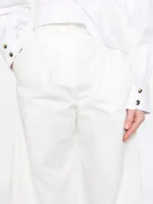 A.W.A.K.E. Mode Wide-leg Pleated Trousers