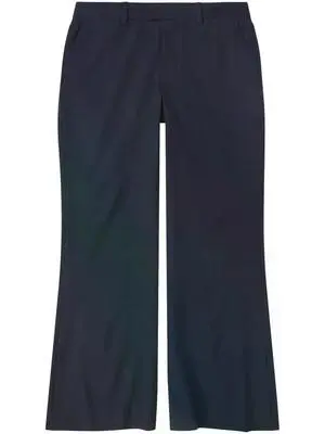 Closed Wharton Cropped Flared Trousers - Brown