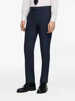 Sandro Wool Blend Tailored Trousers