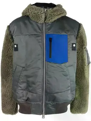 Sacai Paneled Jackets For Men