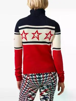 Perfect Moment Chopper Sweater - Red