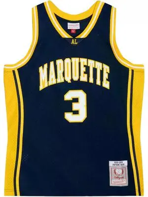 Mitchell & Ness 2002/03 Hardwood Classics Dwyane Wade Marquette Golden Eagles Swingman Jersey - Blue