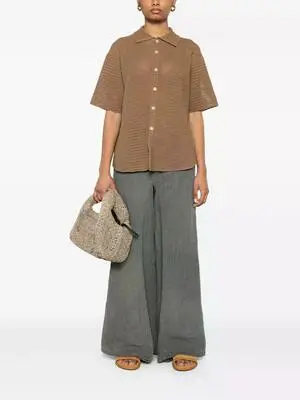 WHITE SAND Palazzo Pants