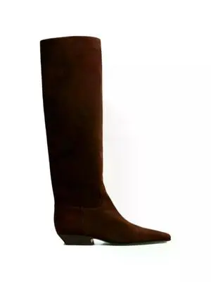 Khaite The Marfa 35mm Knee-high Boots - Brown