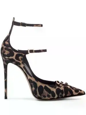 LE SILLA Morgana Leopard Print Pumps