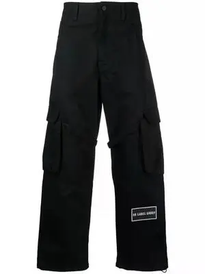 44 LABEL GROUP Cargo Pants With Logo Patch