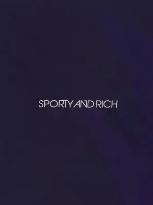 SPORTY & RICH Logo-print Biker Shorts