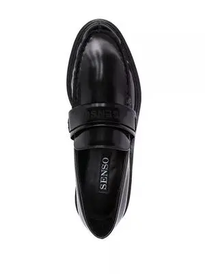 Senso Met I Calf Leather Loafers