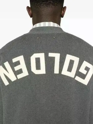 GOLDEN GOOSE Logo-appliqué V-neck Cardigan