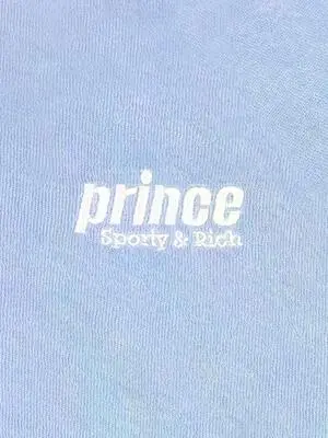 Sporty & Rich X Prince Disco Cotton Shorts