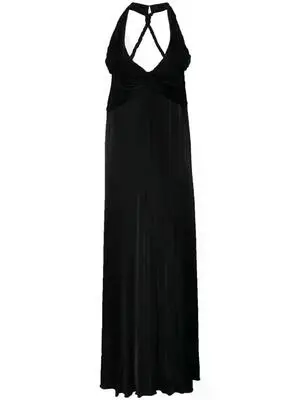 TOM FORD Twist-detailing Maxi Dress - Black