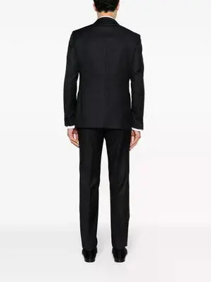 Tagliatore Three-piece Single-breasted Suit - Blue