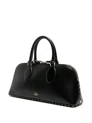 Valentino Garavani Rockstud Embellished Leather Tote Bag