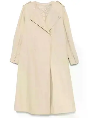 Moncler Gourdon Trench Coat - Neutrals