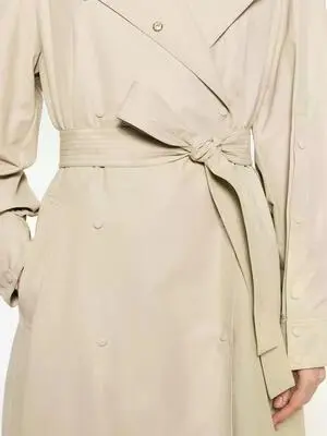 Moncler Gourdon Trench Coat - Neutrals
