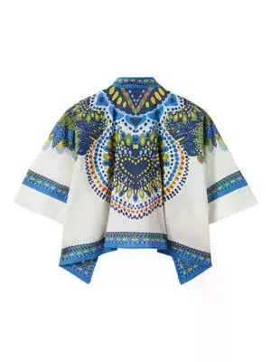 La DoubleJ Graphic Print Cotton Shirt