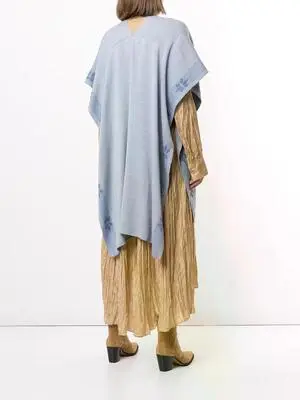 Voz Wangülen Duster Poncho - Blue