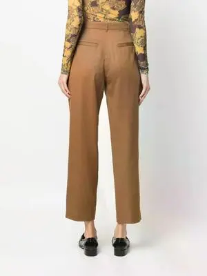 A.p.c. Pleated Cropped Trousers