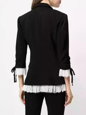 Cinq À Sept Roxie Lace-trim Blazer