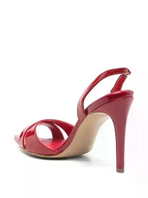 GINISSIMA 95mm Thea Sandals - Red