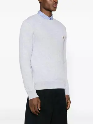 Maison Kitsuné Logo-appliqué Jersey Sweatshirt