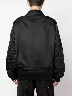 Sacai Zip-up Cotton-blend Bomber Jacket