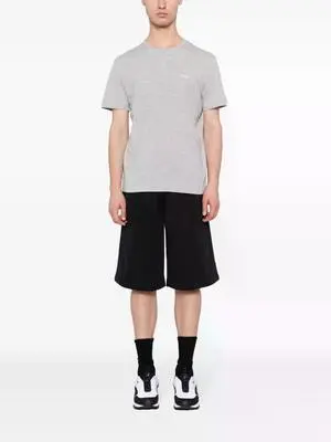 BOSS Logo-print Cotton T-shirt - Grey
