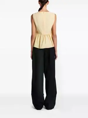 Proenza Schouler White Label Sullivan Sleeveless V-neck Top