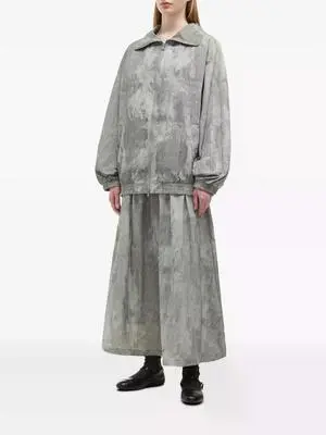 B+AB A-line Distressed Effect Skirt