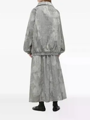 B+AB A-line Distressed Effect Skirt