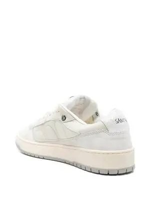 SANTHA Panelled Lace-up Sneakers