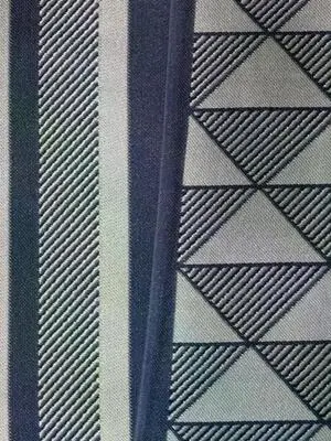 Prada Printed Silk Scarf - Blue