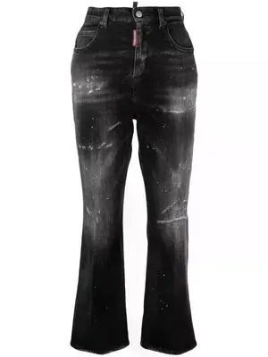 Dsquared2 Distressed Flared Jeans