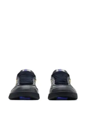 Burberry Check Panel Sneakers