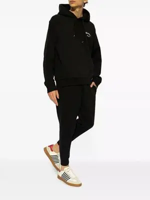 Dsquared2 Logo-embroidered Cotton Hoodie