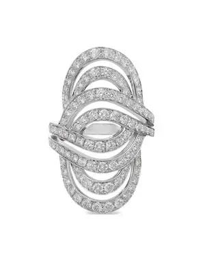 LILY GABRIELLA 18kt White Gold Diamond Infinitas Ring - Silver