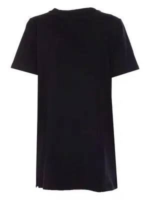 Liu Jo Logo Embroidered T-shirt - Black