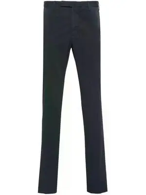 Incotex Pressed-crease Trousers - Blue