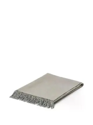 Brunello Cucinelli Frayed-edge Silk Blanket